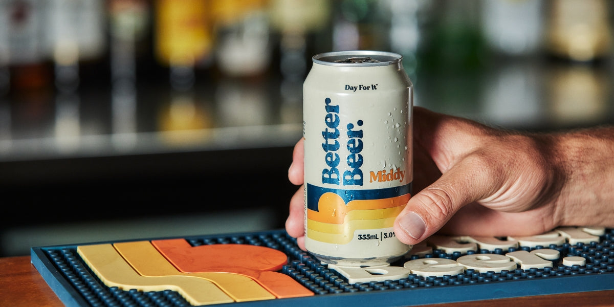 Better Beer Middy | Now available in 355mL cans