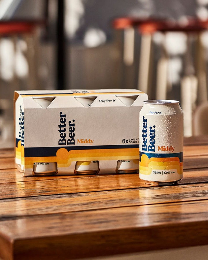 Better Beer Middy | Now available in 355mL cans