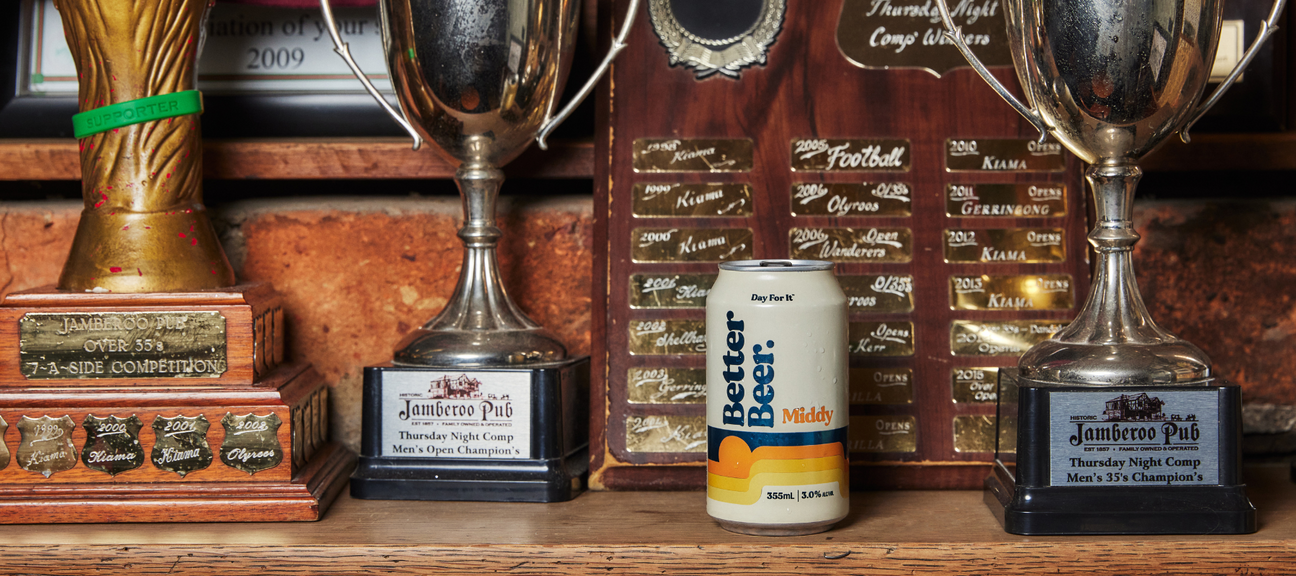 Better Beer Middy | Now available in 355mL cans